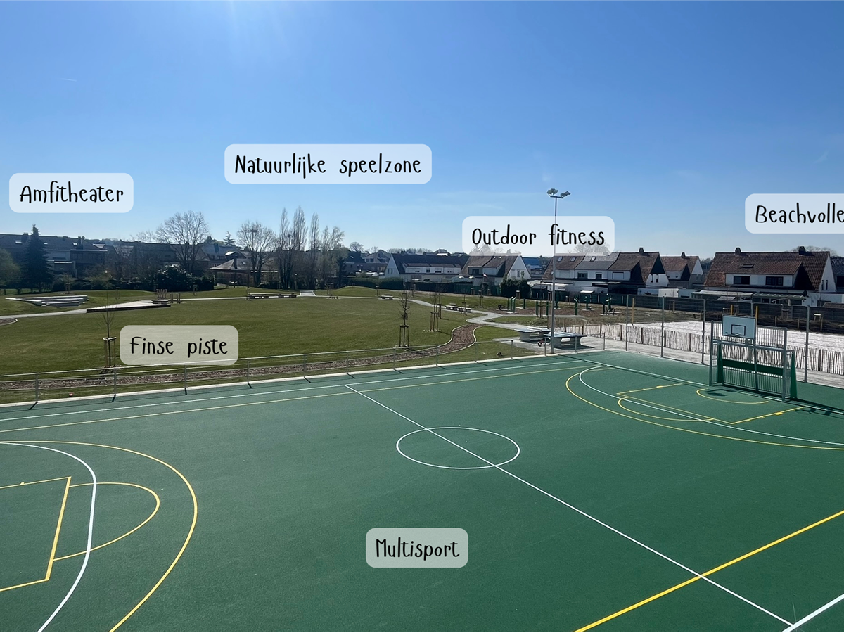 Sport en ontspanning ontmoeten elkaar in Meise | Sportinfrabouw