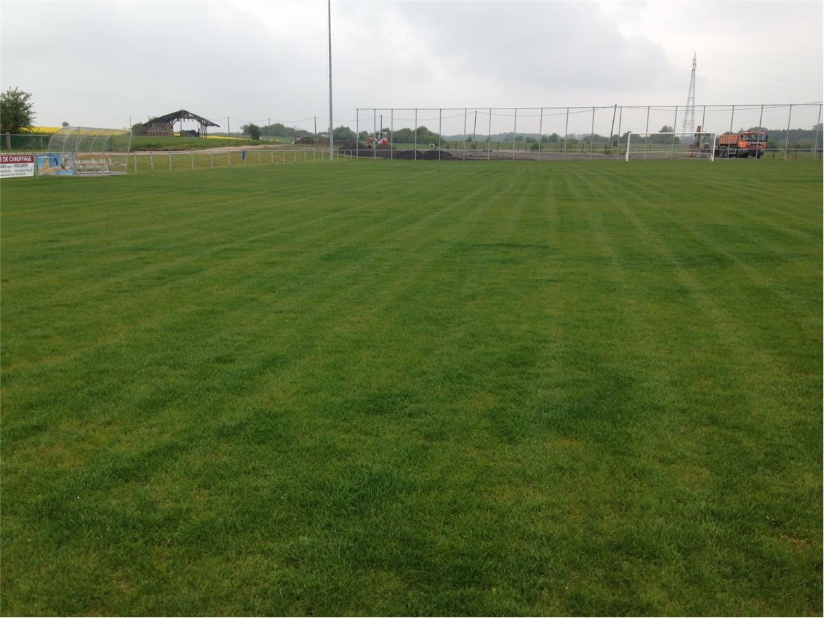 Aanleg natuurgras voetbalveld | Sportinfrabouw