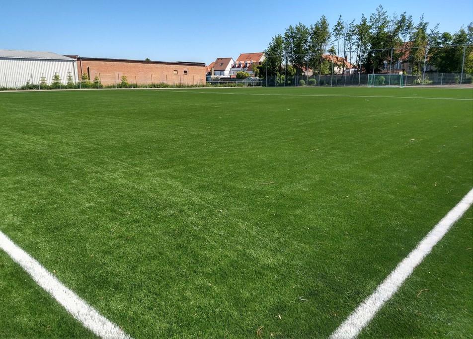 Aanleg kunstgras multisportveld | Sportinfrabouw